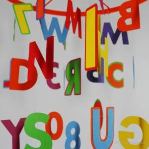 Alphabet And Numbers Nursery Mobile on Luulla